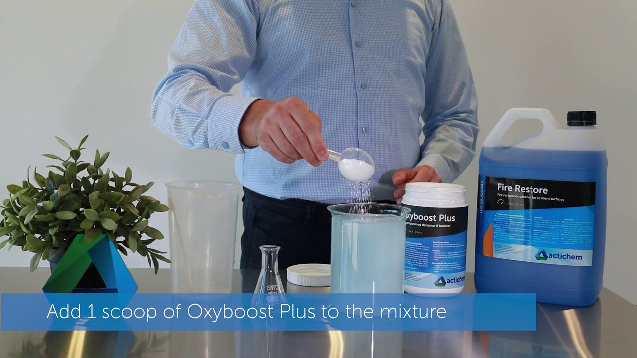Actichem Backstage Episode 7 - How to add Oxyboost Plus to Fire Restore ...